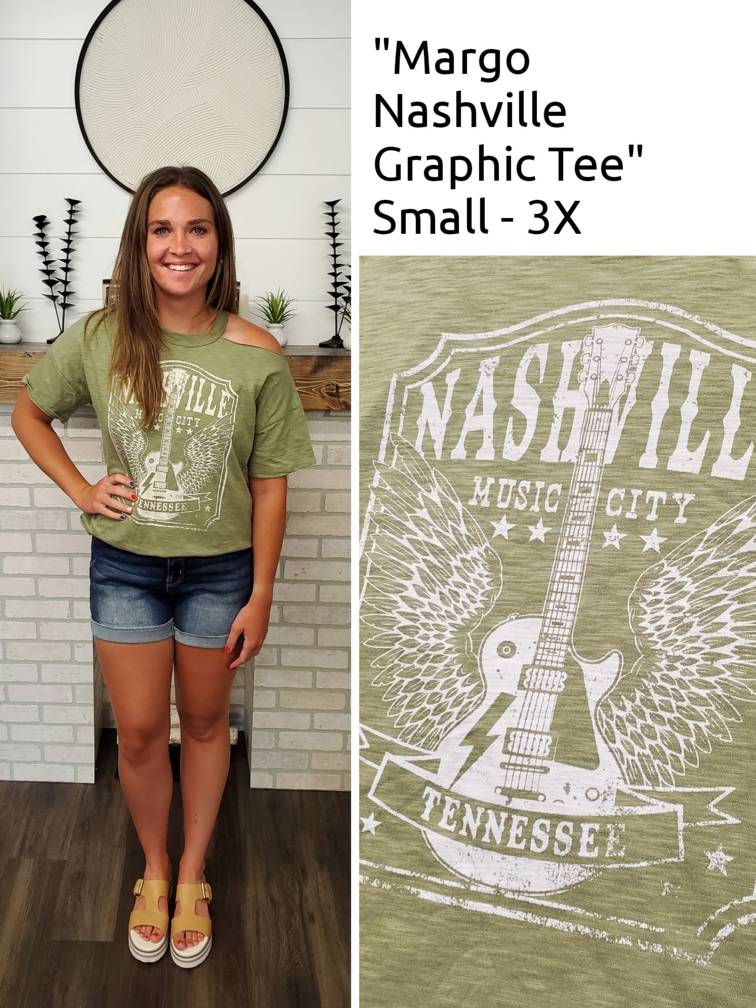 Margo Nashville Graphic Tee – Katy Lynn Boutique